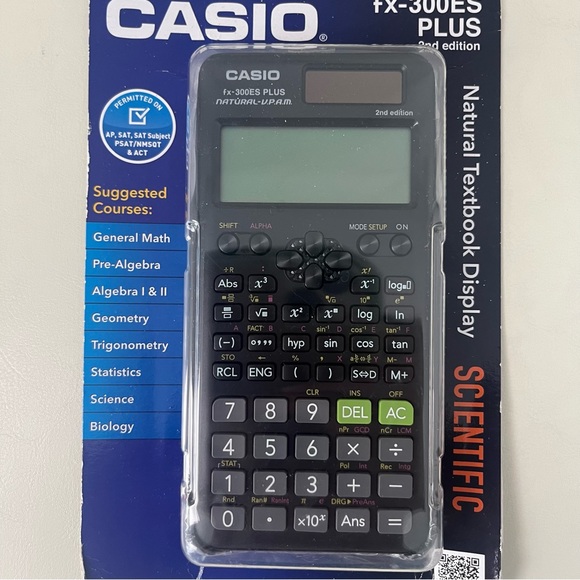 Casio | Other | Casio Fx30es Plus 2nd Edition Scientific Calculator ...